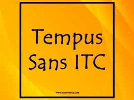 Tempus Sans ITC Font: Free Download | MaisFontes