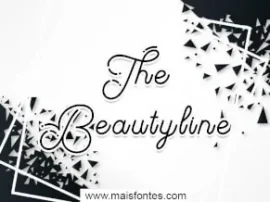 The Beautyline Font: Free Download | MaisFontes