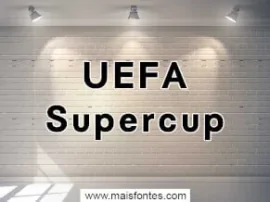UEFA Supercup Bold: Free Font Download | MaisFontes