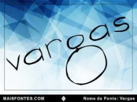 Vargas Font: Free Download | MaisFontes