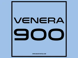 Venera 900: Baixar Fonte Grátis | MaisFontes