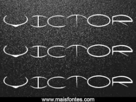 Victor: Free Font Download | MaisFontes