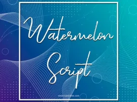 Watermelon Script: Free Font Download | MaisFontes