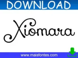 Xiomara: Baixar Fonte Grátis | MaisFontes
