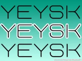 Yeysk Regular: Free Font Download | MaisFontes