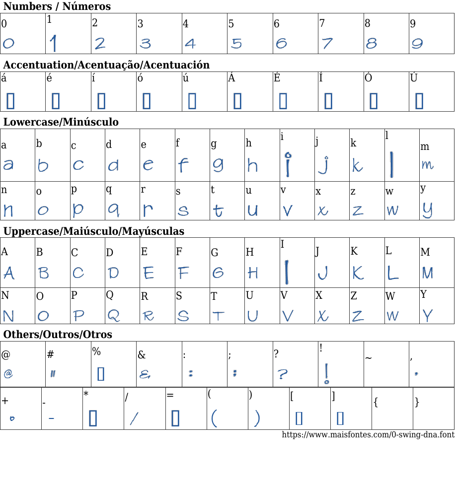Swing DNA: Free Font Download | MaisFontes