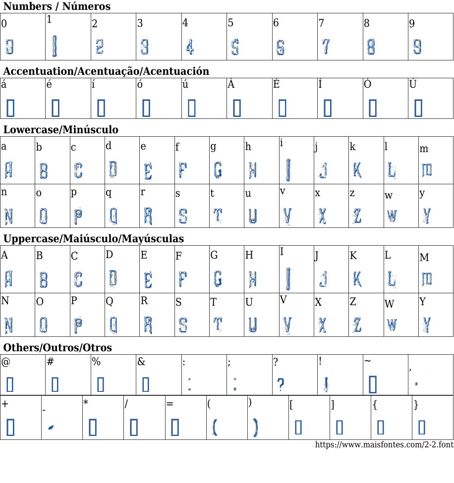 2: Free Font Download | MaisFontes