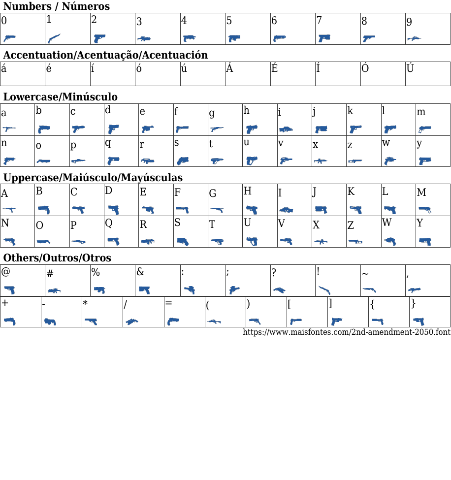 2nd Amendment 2050: Baixar Fonte Grátis | MaisFontes