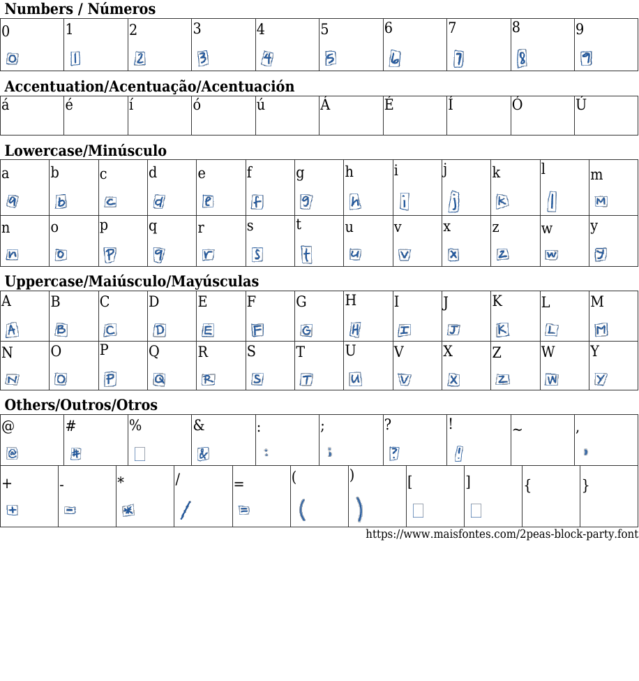 2Peas Block Party Font: Free Download | MaisFontes