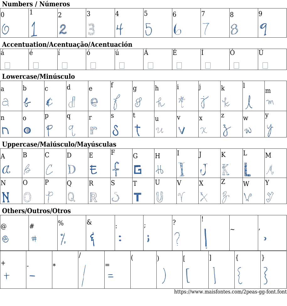 2Peas GG: Baixar Fonte Grátis | MaisFontes