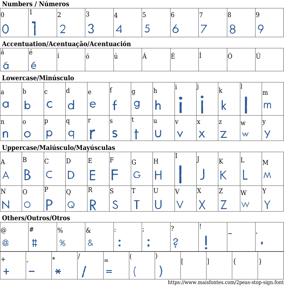 2Peas Stop Sign: Baixar Fonte Grátis | MaisFontes