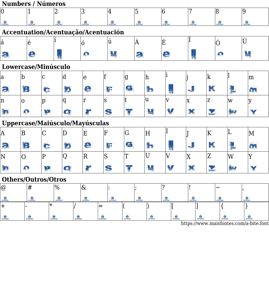 A bite: Free Font Download | MaisFontes