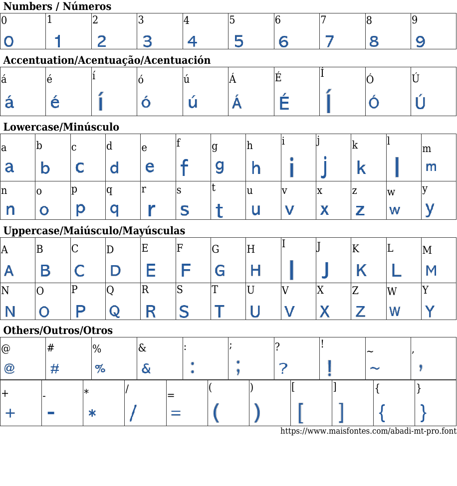 Abadi MT Pro Font: Free Download | MaisFontes