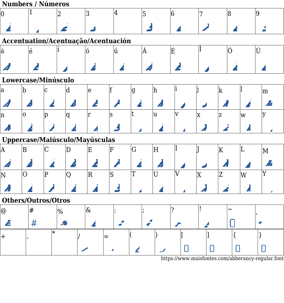 Abberancy Regular: Baixar Fonte Grátis | MaisFontes