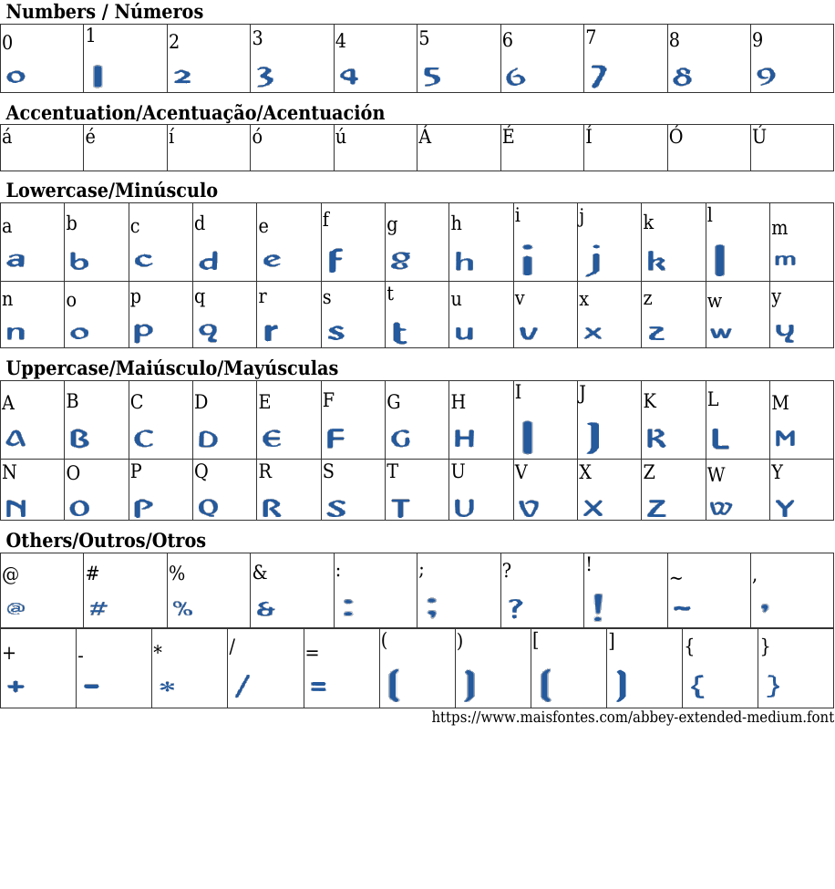 Abbey Extended Medium: Free Font Download | MaisFontes