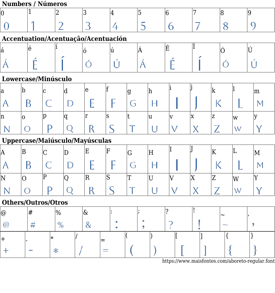 Aboreto Regular Font: Free Download | MaisFontes