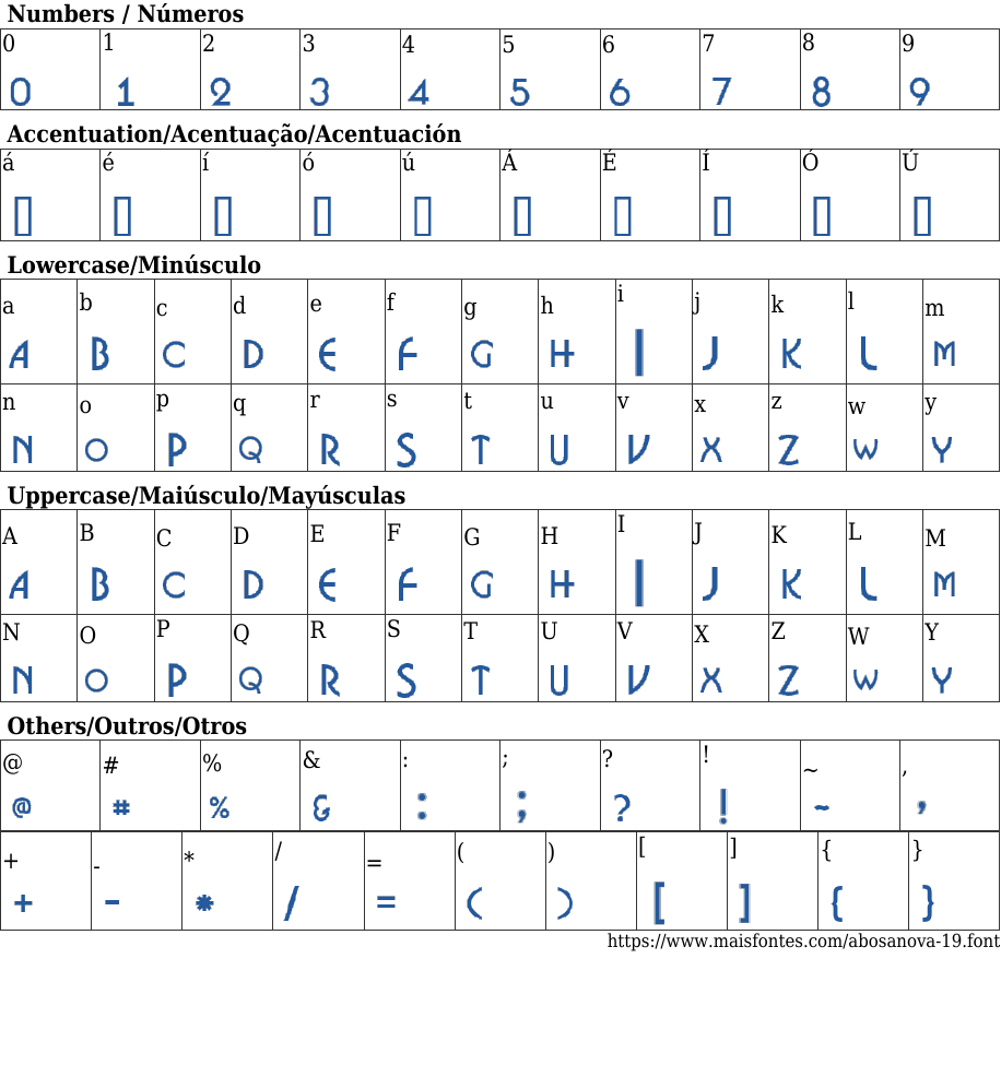 A Bosa Nova：無料フォントをダウンロード | MaisFontes