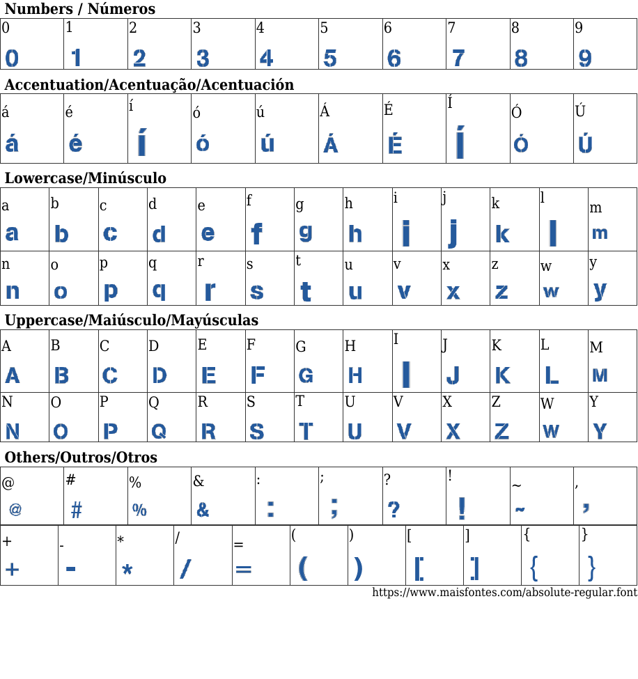 Absolute Regular: Download Free Font | MaisFontes