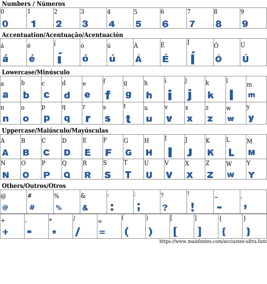 Accius TEE Ultra Font: Free Download | MaisFontes