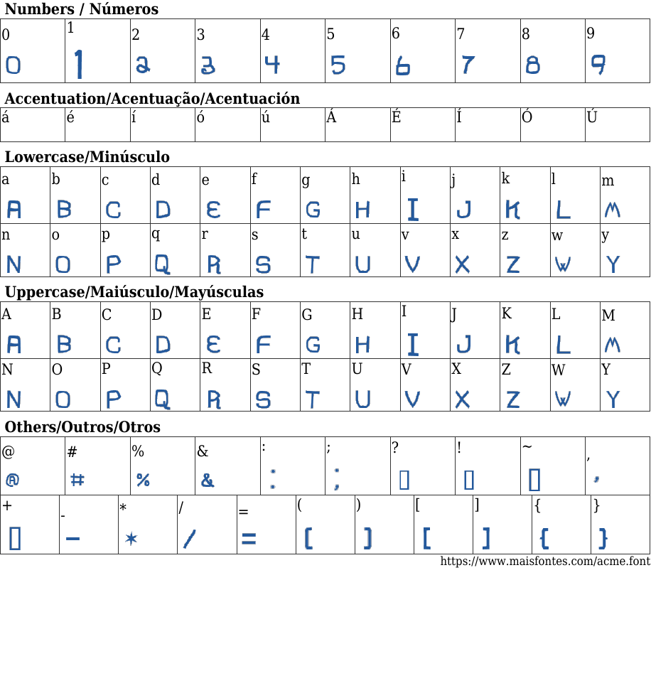 Acme Macro: Free Font Download | MaisFontes
