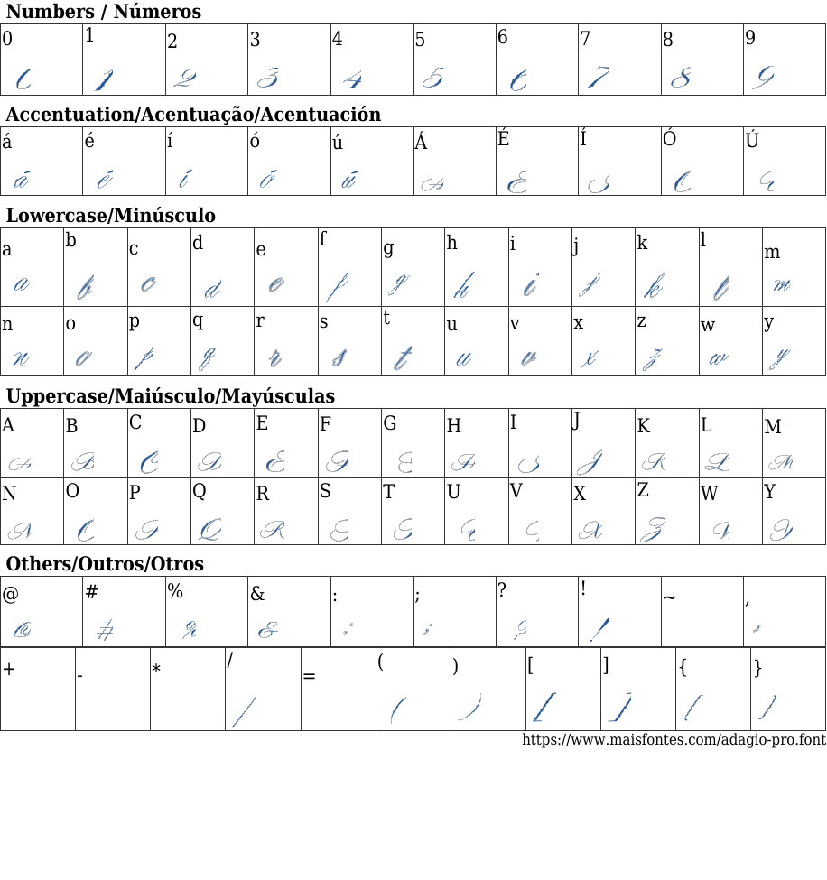 Adagio Pro: Free Font Download | MaisFontes