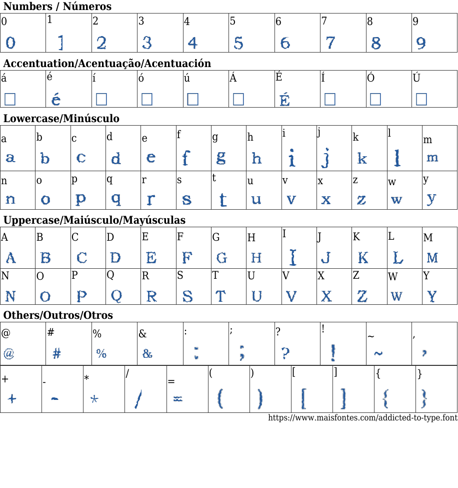 Addicted to Type: Free Font Download | MaisFontes