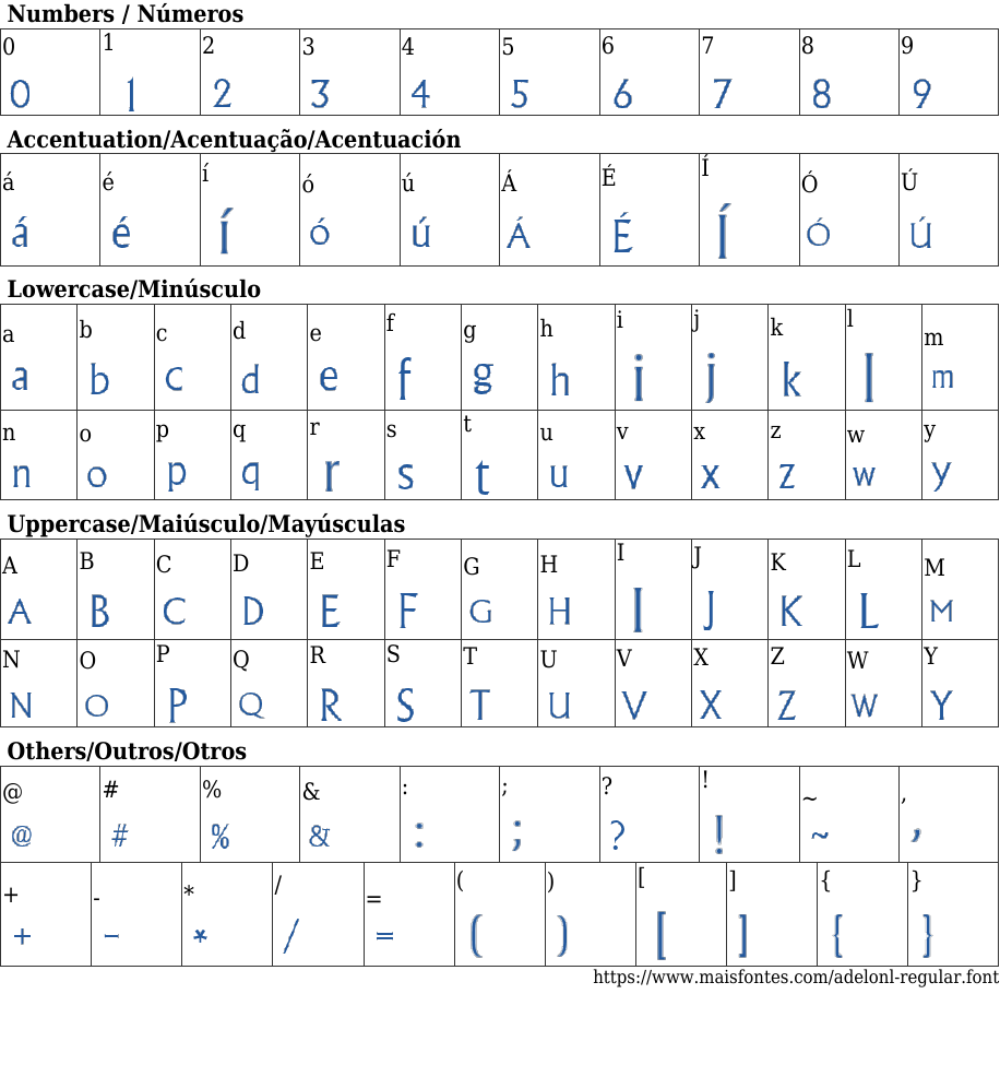 Adelon L Regular: Baixar Fonte Grátis | MaisFontes