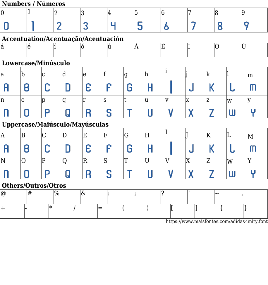 Adidas Unity: Free Font Download | MaisFontes