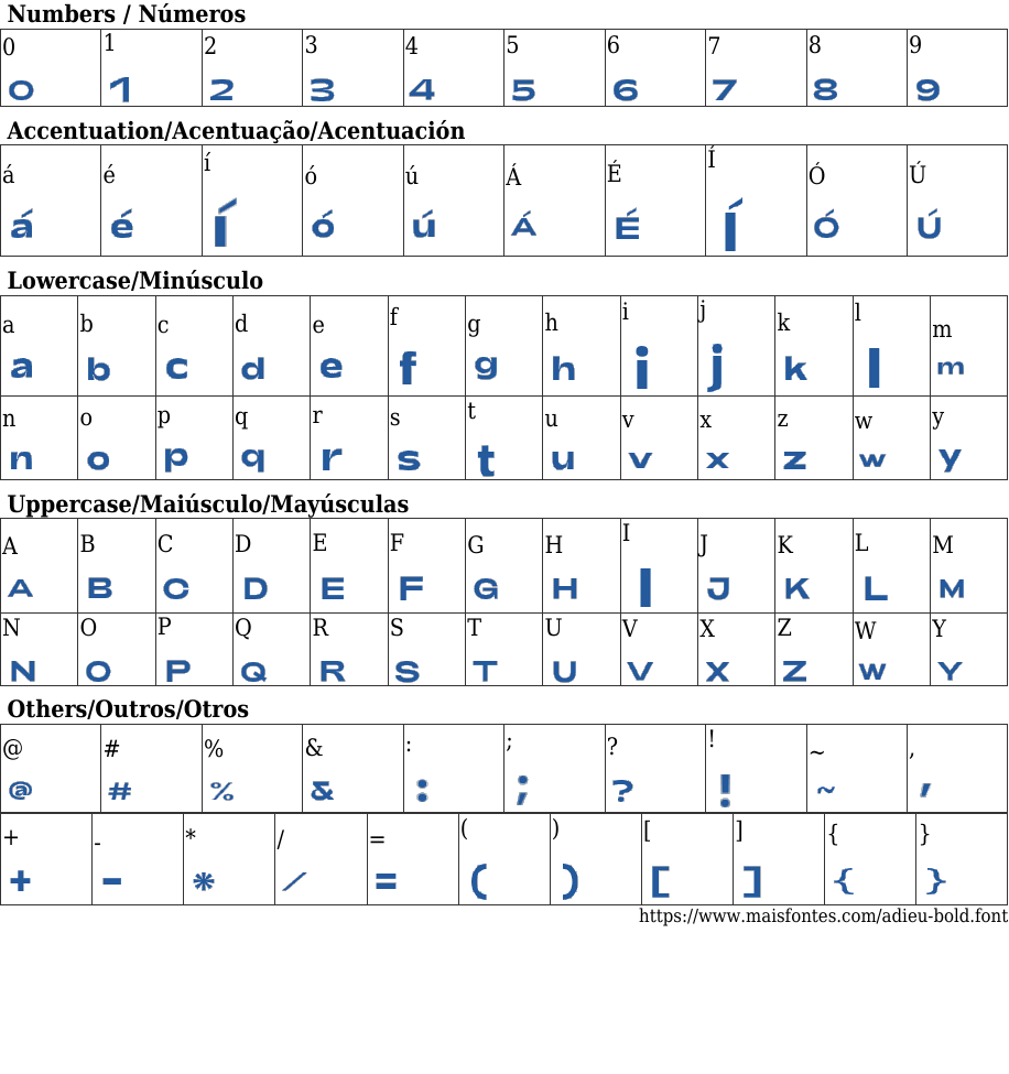 Adieu Bold Font: Free Download | MaisFontes