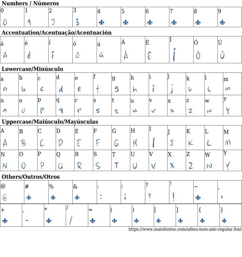 Adieu Mon Ami: Baixar Fonte Grátis | MaisFontes