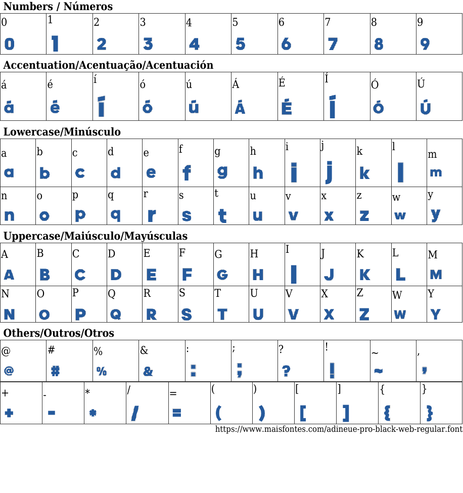 Adineue PRO Web Black: Free Font Download | MaisFontes