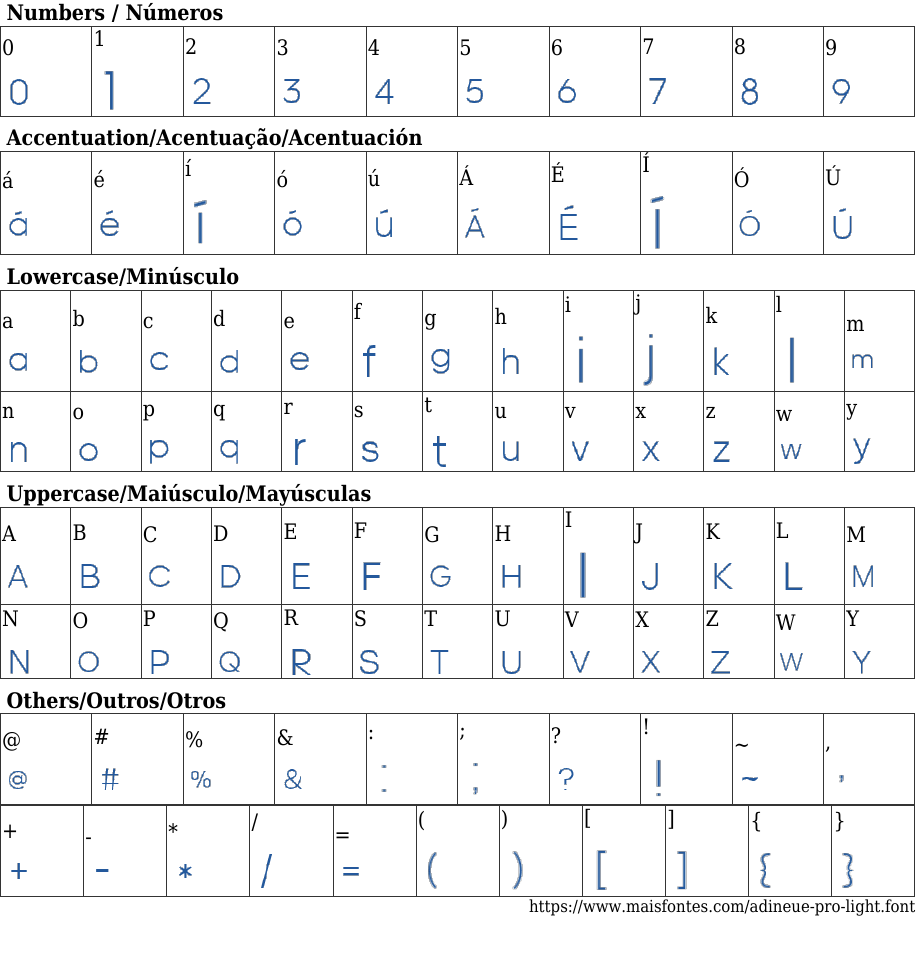 Adineue PRO Light: Free Font Download | MaisFontes