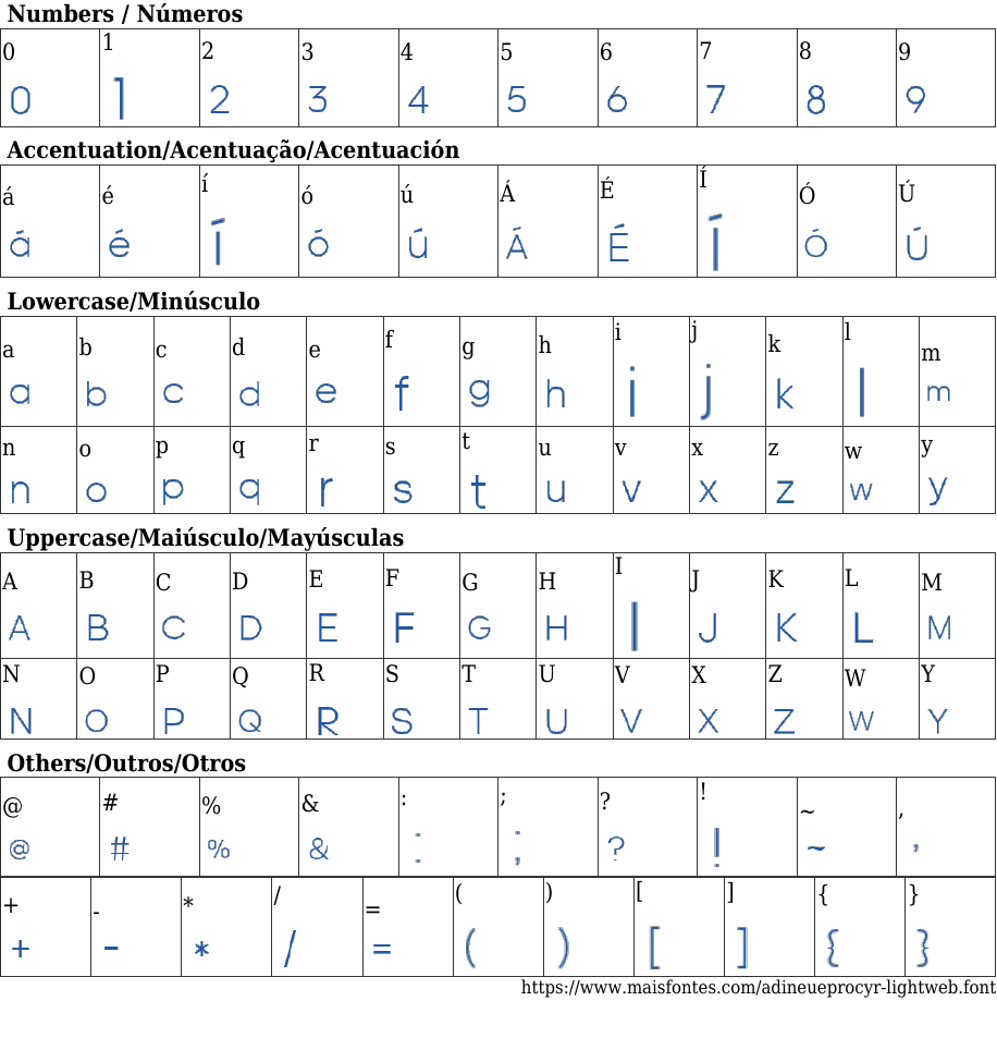 Adineue Pro Cyrillic Web Light: Download Free Font | MaisFontes
