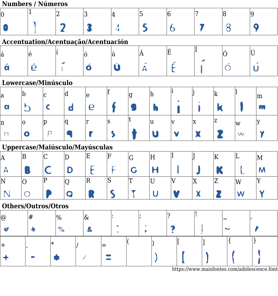 Adolescence: Download Free Font | MaisFontes