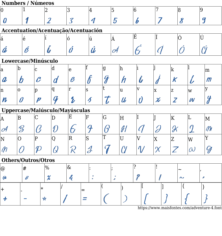 Adventure Regular: Free Font Download | MaisFontes