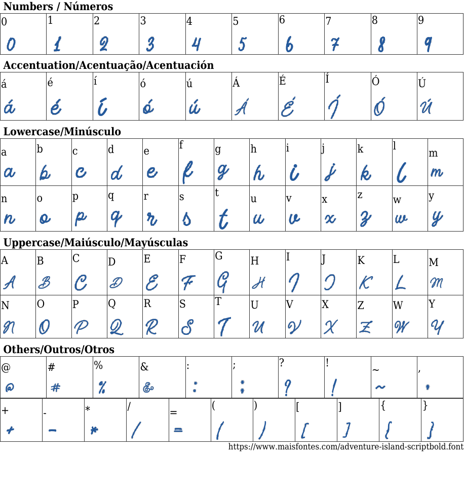 Adventure Island Script Bold: Free Font Download | MaisFontes