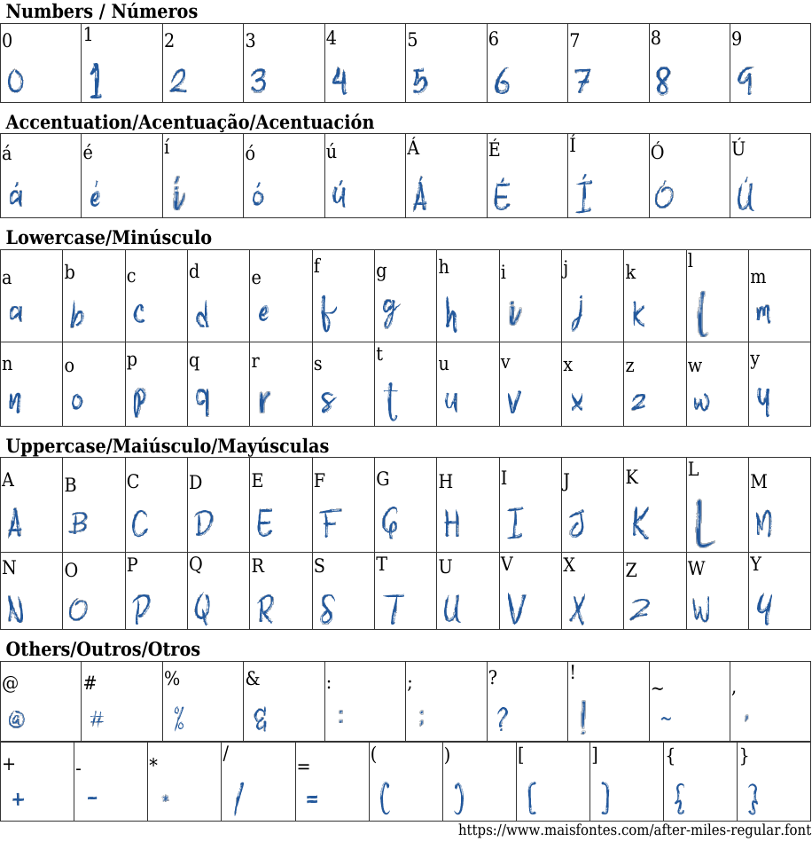 After Miles Regular: Free Font Download | MaisFontes