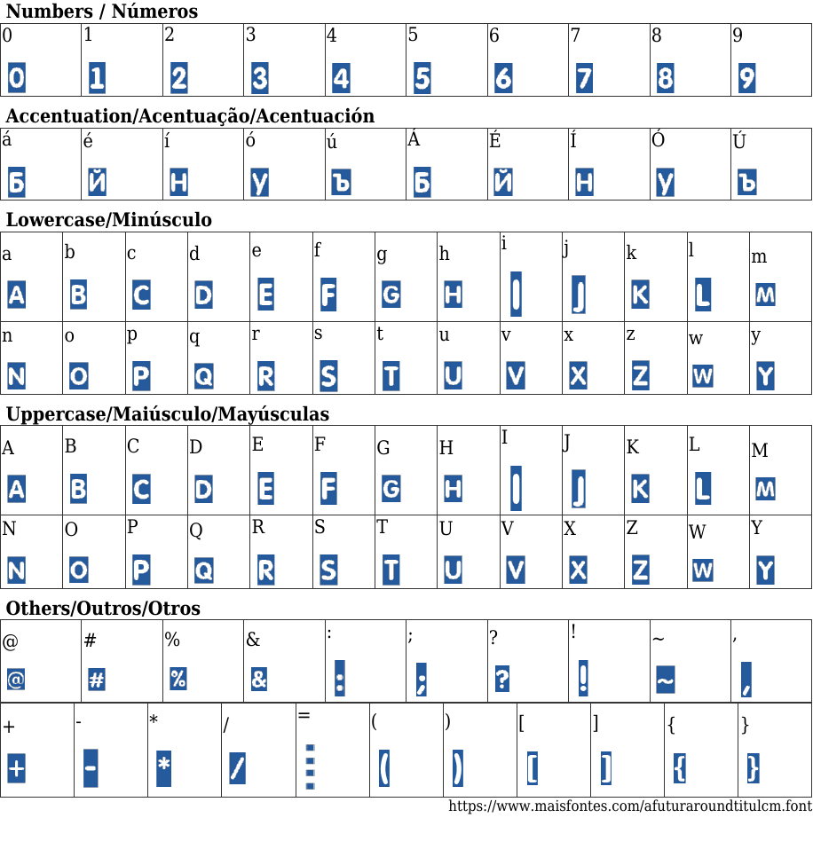 A Futura Round Titul Demi: Free Font Download | MaisFontes