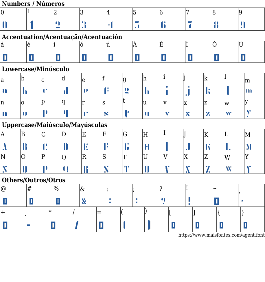 Agent: Free Font Download | MaisFontes