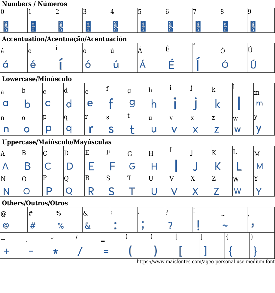 Ageo Medium Font: Free Download | MaisFontes