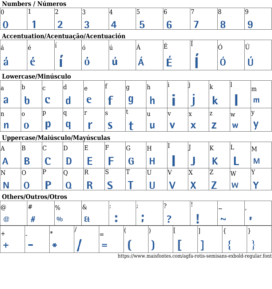 Rotis SemiSans ExtraBold: Free Font Download | MaisFontes