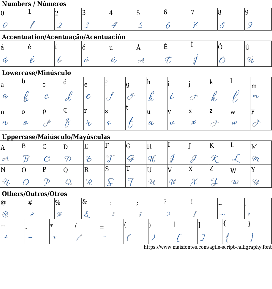 Agile Script Calligraphy: Free Font Download | MaisFontes