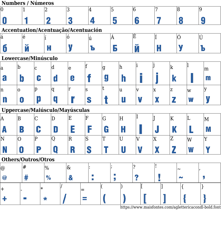 AG Letterica Condensed L Bold Font: Free Download | MaisFontes