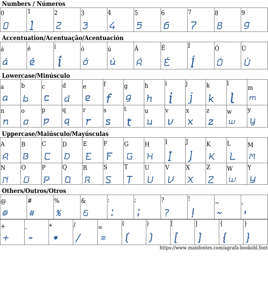 Agrafa Book Oblique: Baixar Fonte Grátis | MaisFontes