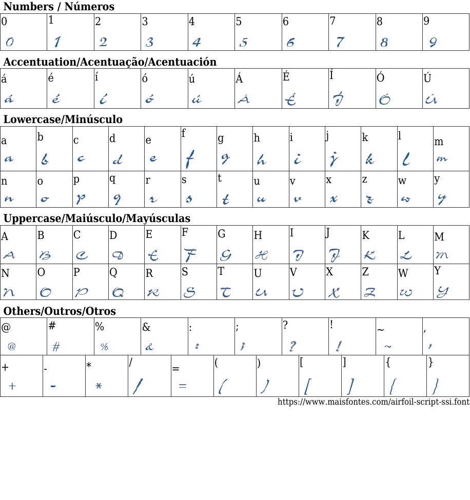 Airfoil Script SSi: Free Font Download | MaisFontes