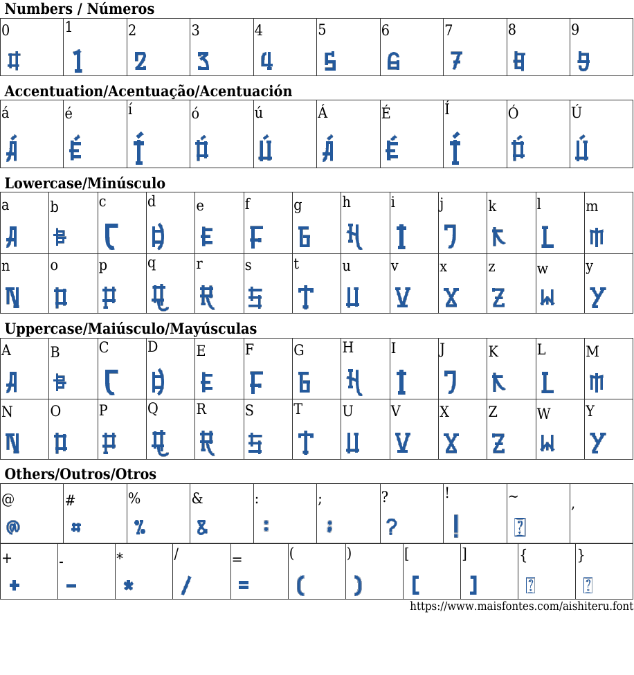 Aishiteru: Download Free Font | MaisFontes