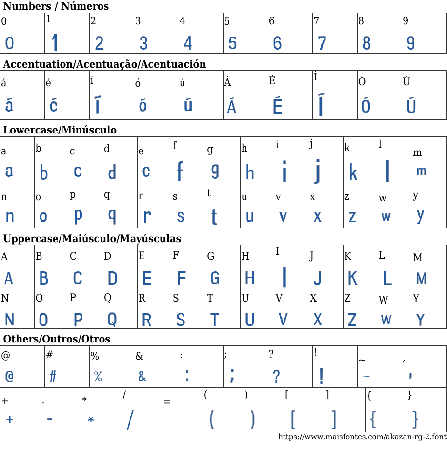Akazan Regular: Free Font Download | MaisFontes