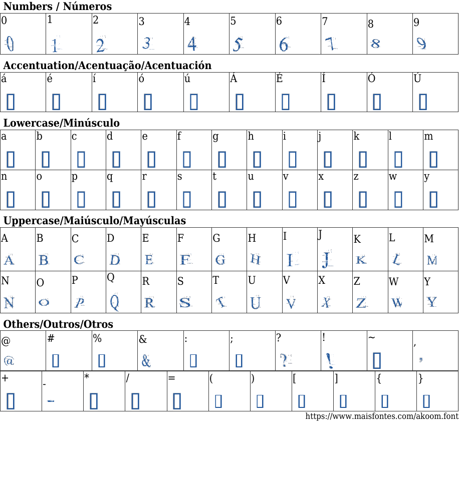 AKOOM: Free Font Download | MaisFontes