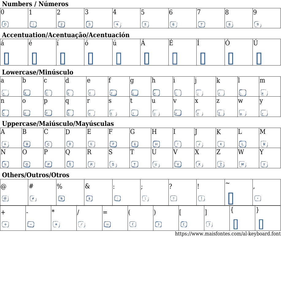 AL Keyboard: Baixar Fonte Grátis | MaisFontes