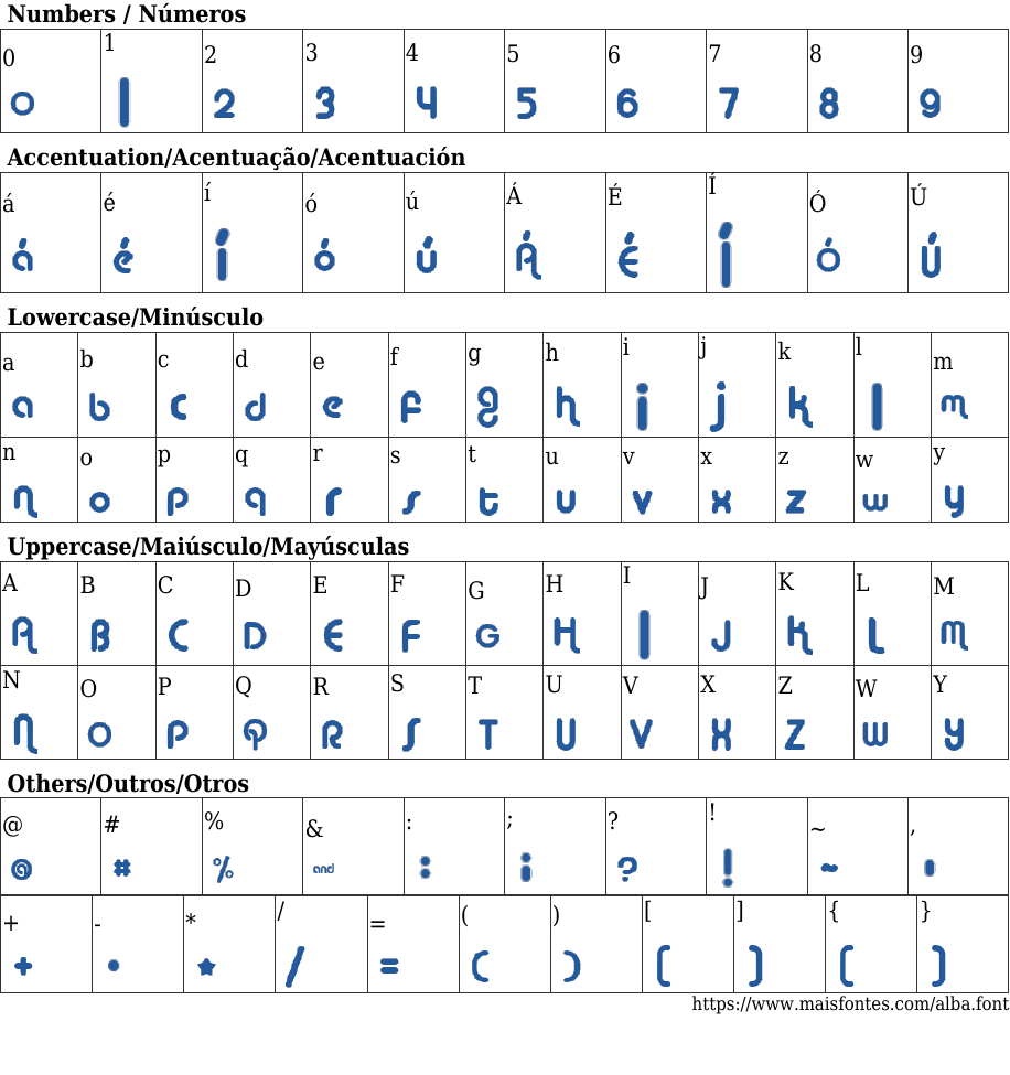Alba Font: Free Download | MaisFontes